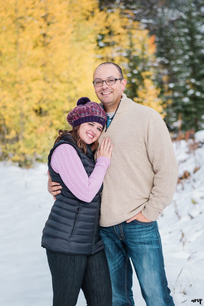 Jesse & Tabitha | Grand Mesa Fall Couples Photo Session - Amanda Matilda Photography
