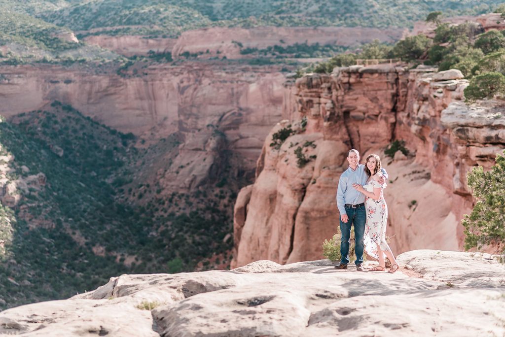Alec & Emily | Spring Engagement Photos on the Colorado National ...