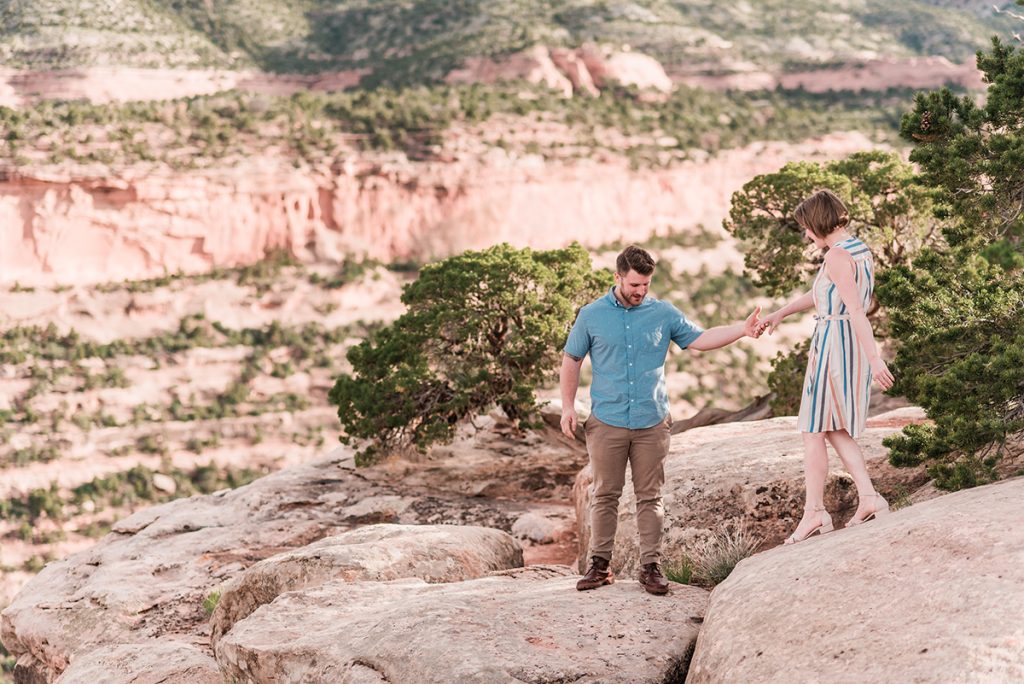 Brennan & Laura | Honeymoon Photos in Grand Junction - Amanda Matilda ...