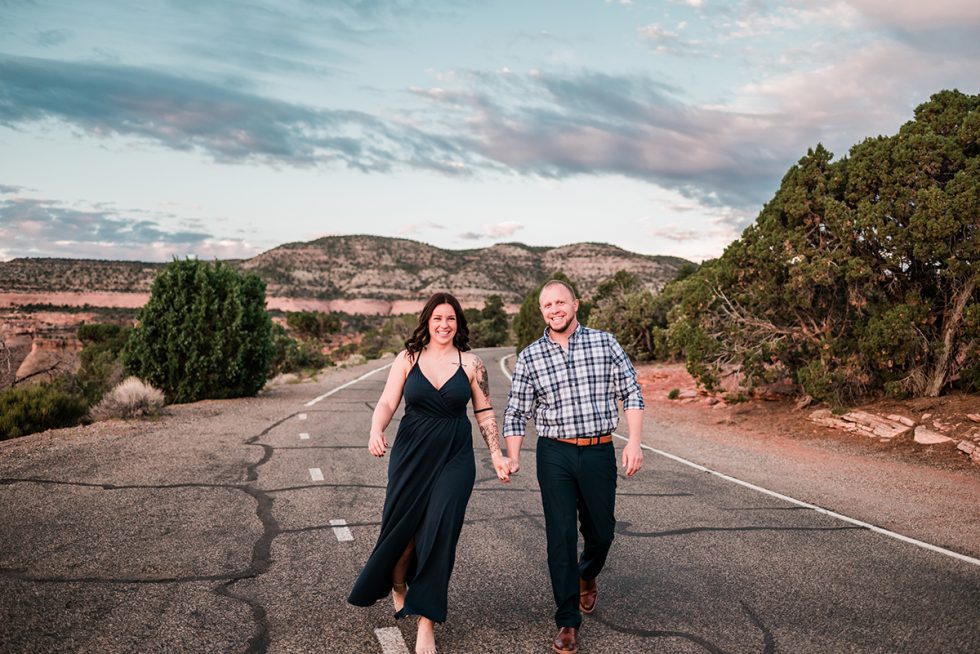 Jordan & Jessica | Engagement on the Colorado National Monument ...