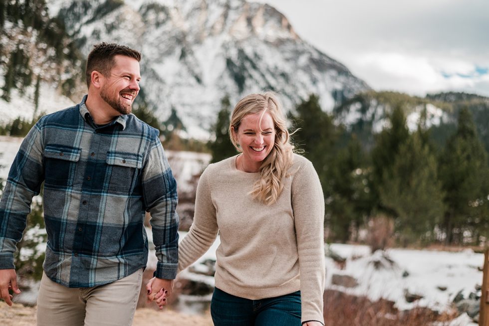 Sarah & Andy | Colorado Engagement Photos - Amanda Matilda Photography