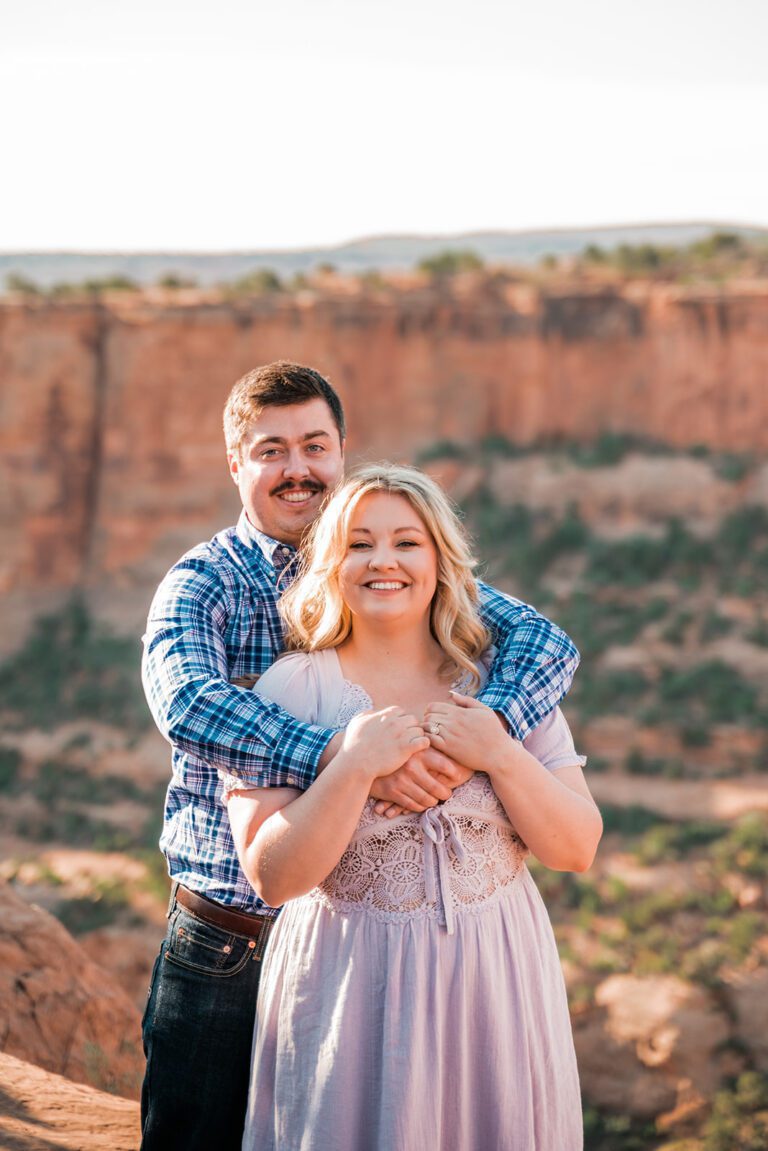 Rachel & Tommy | Morning Photos on the Colorado National Monument ...