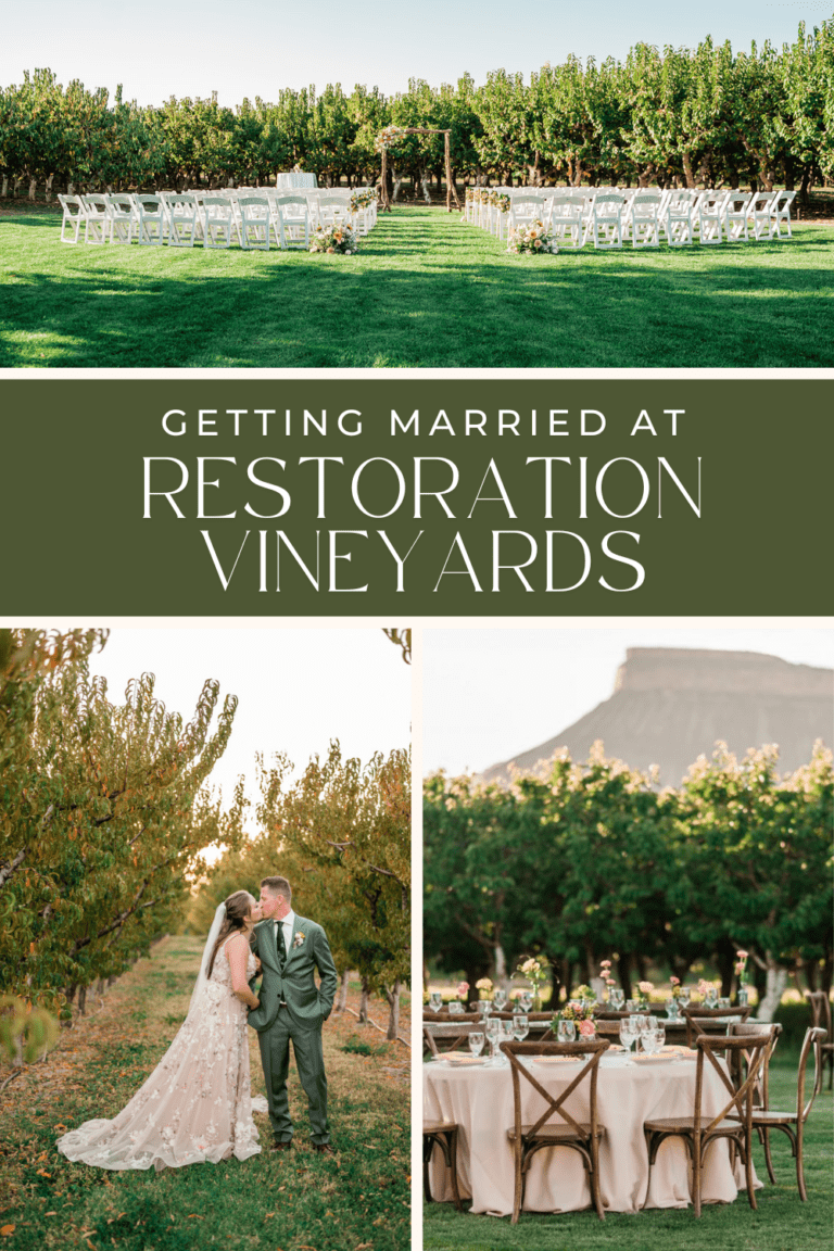 Getting Married at Restoration Vineyards - Amanda Matilda Photography